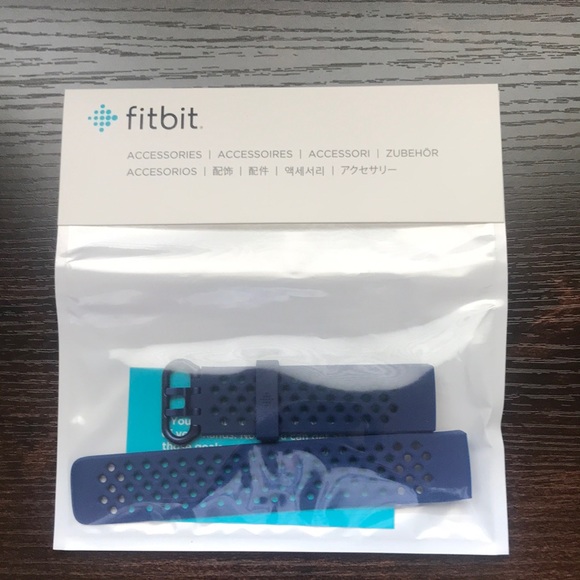 fitbit | Accessories | Hpnwt Fitbit Charge 3 Blue Replacement Watch ...
